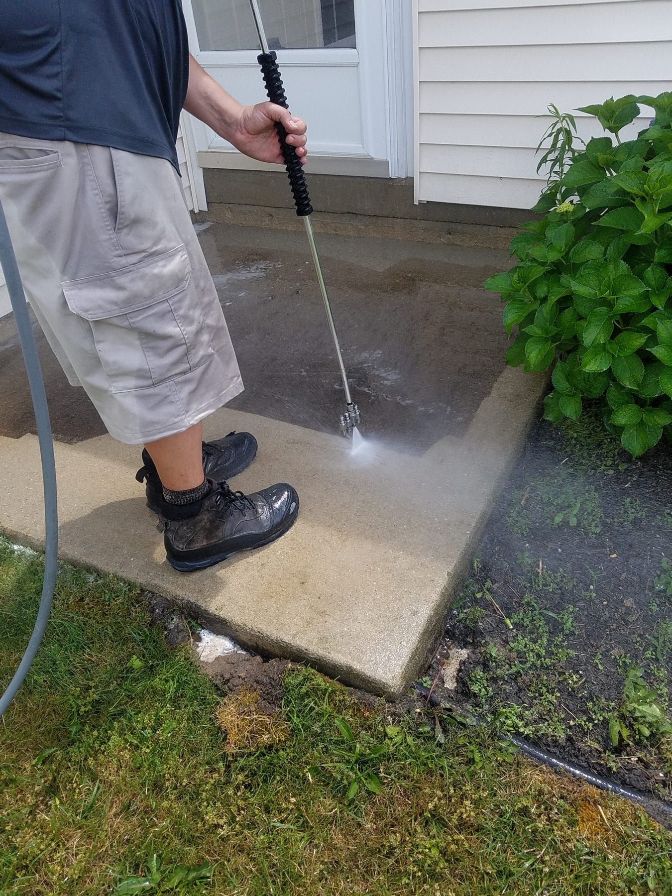 Concrete Cleaning - All Washed Up Power Washing